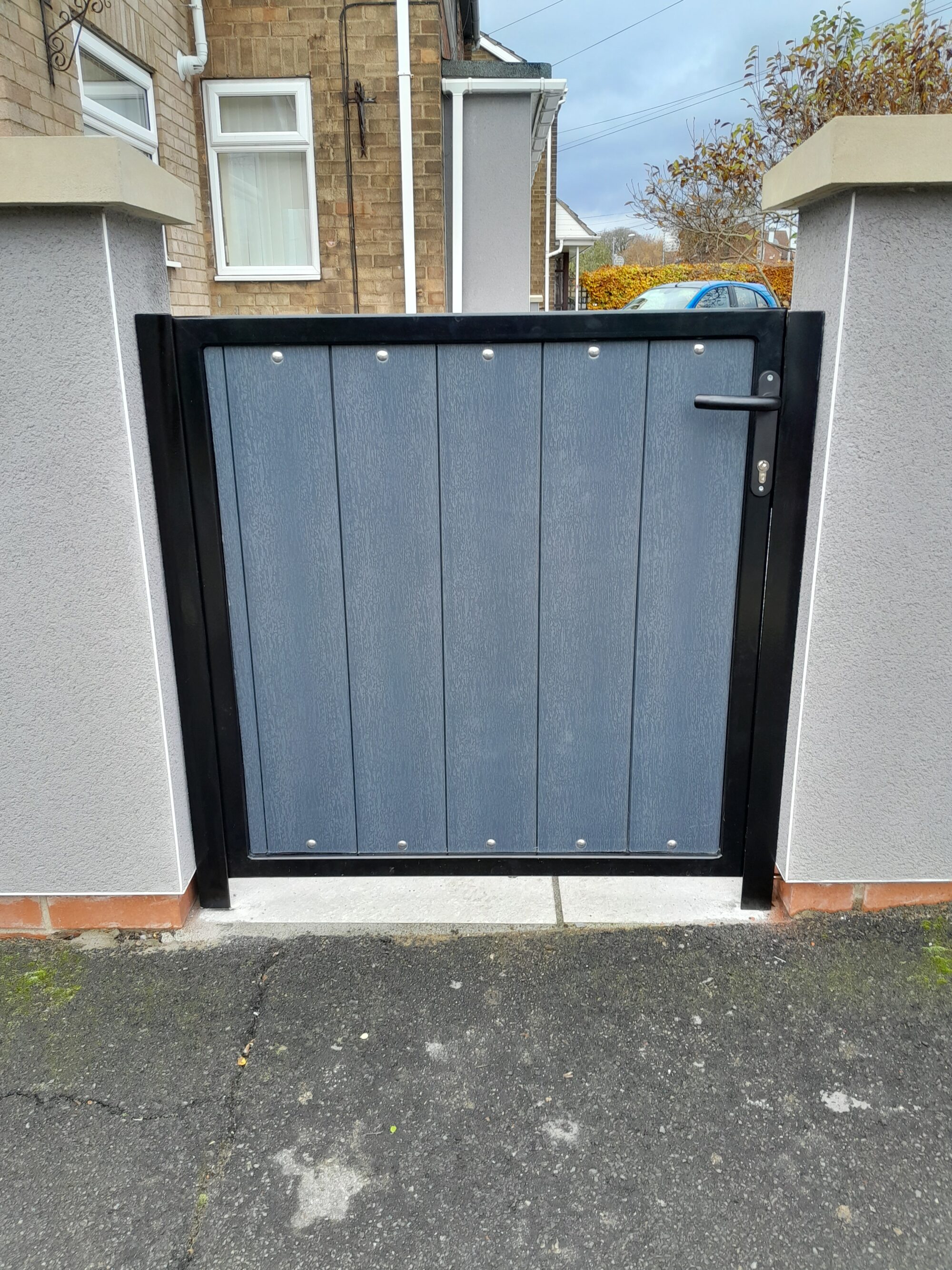 Composite Gates - S&S Fabrication and Fencing