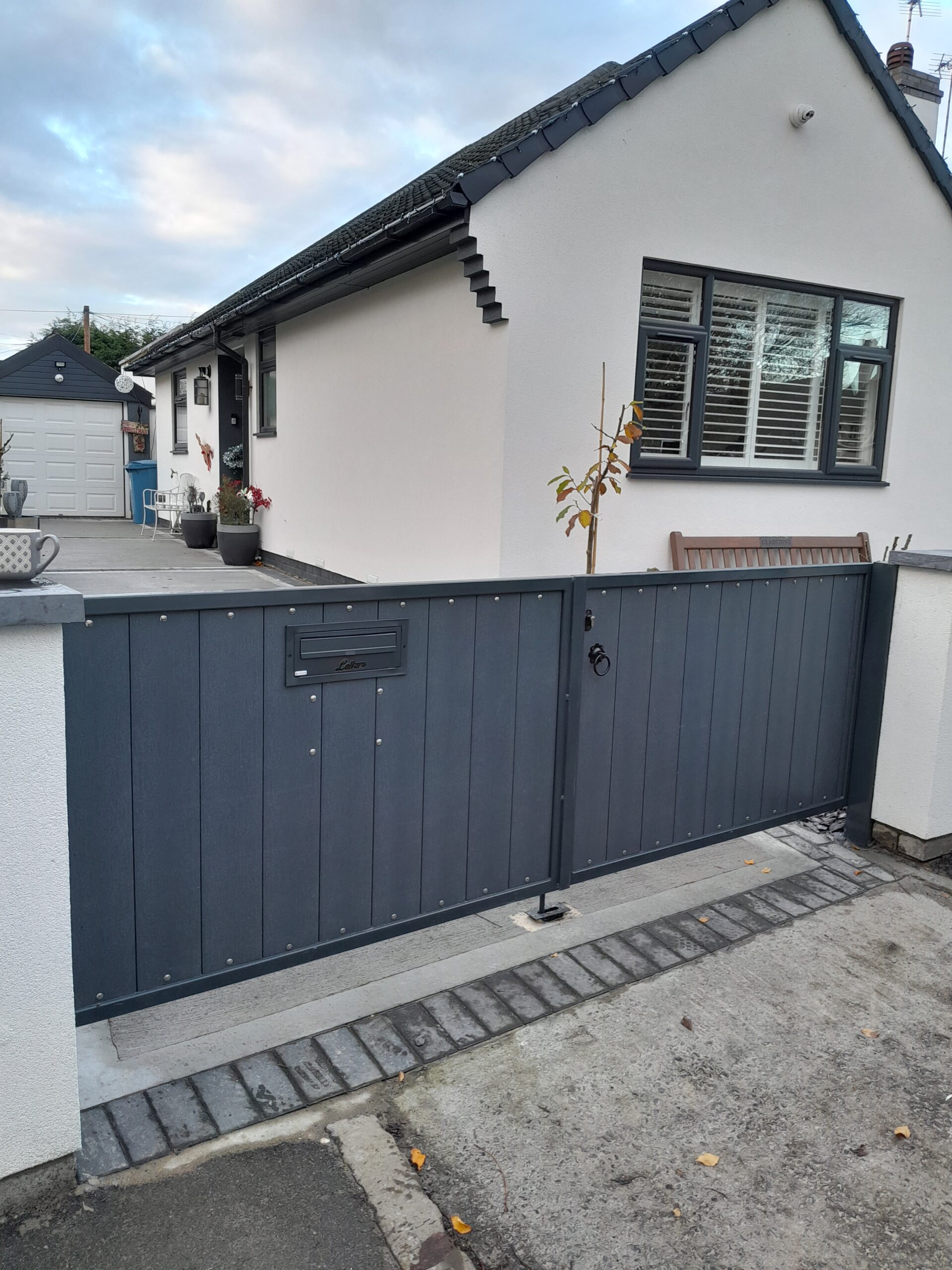 Composite Gates - S&S Fabrication and Fencing